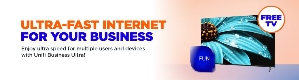 TM offers 2Gbps and 1Gbps Unifi Business Fibre from RM349